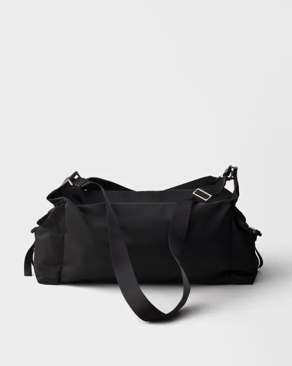 Prada Explore Re-nylon And Leather Duffel Bag