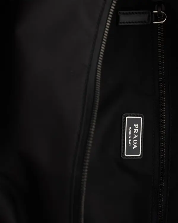 Prada Explore Re-nylon And Leather Duffel Bag