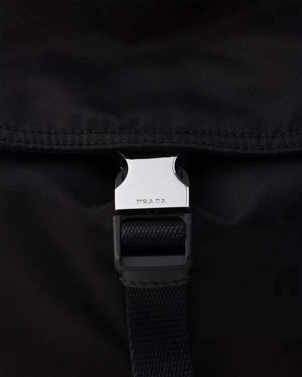 Prada Explore Re-nylon And Leather Duffel Bag