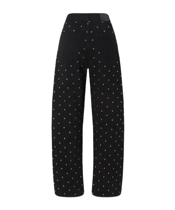 Pinko Crystal-embellished Jeans