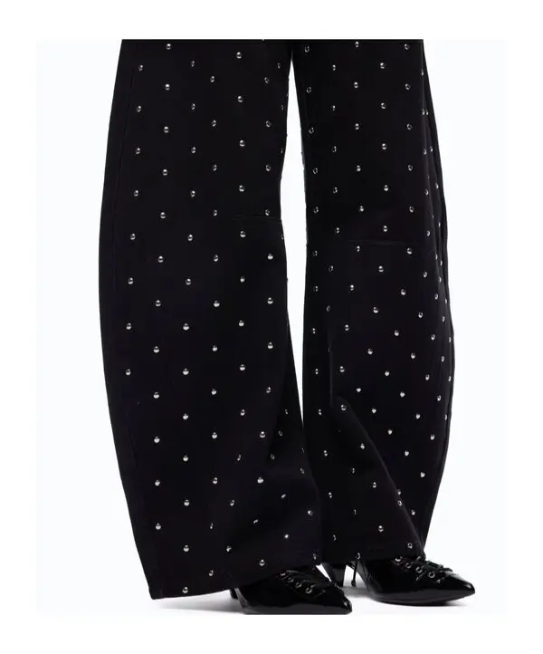 Pinko Crystal-embellished Jeans