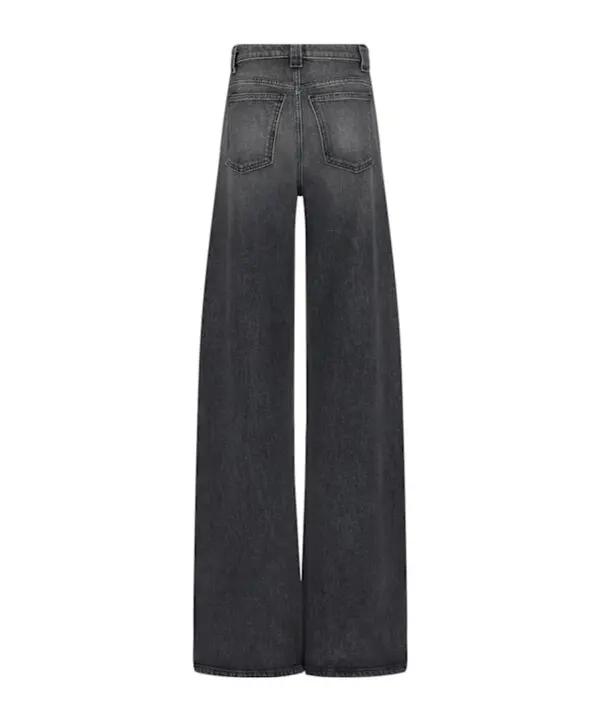 Khaite High-waisted Wide-leg Jeans