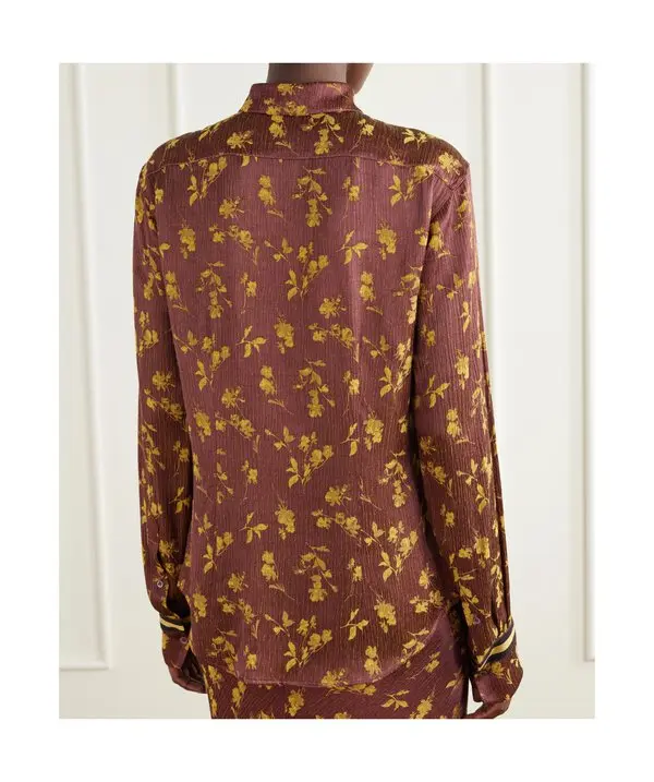 Dries Van Noten Floral Jacquard Shirt