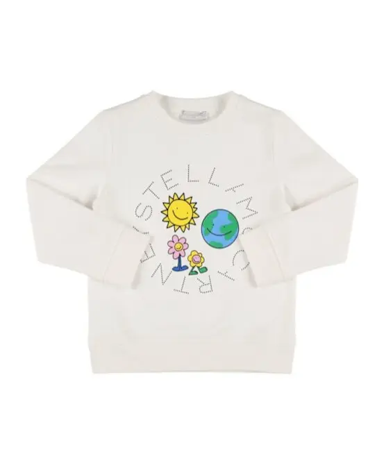 Stella McCartney Crewneck Sweatshirt With Graphic Print - No