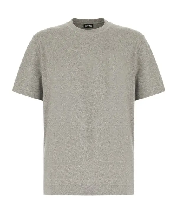 Zegna Crew-neck T-shirt - Gray