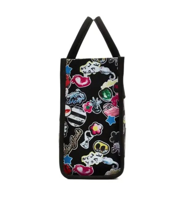 Marc Jacobs Medium Sticker Print Canvas Standard Supply Tote