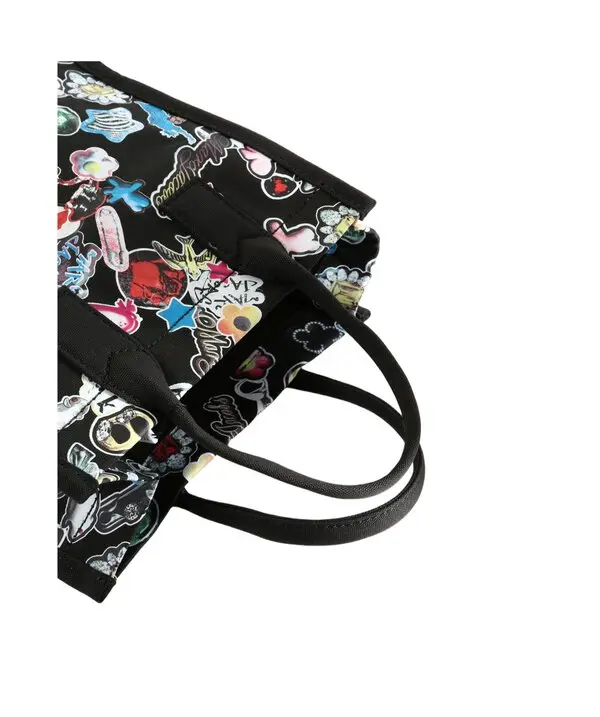 Marc Jacobs Medium Sticker Print Canvas Standard Supply Tote