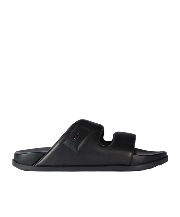 Givenchy Puffy Sandals In Nappa Leather - Black