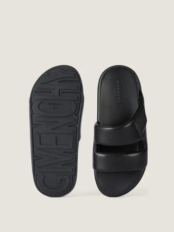 Givenchy Puffy Sandals In Nappa Leather