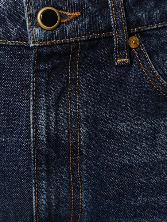 Khaite High-waisted Wide-leg Jeans