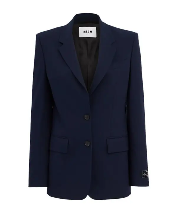 MSGM Central Fastening Blazer Jacket