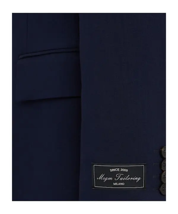 MSGM Central Fastening Blazer Jacket