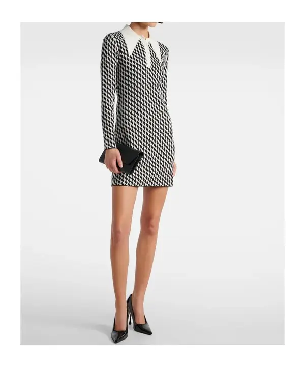 Rixo Button-up Mini Dress