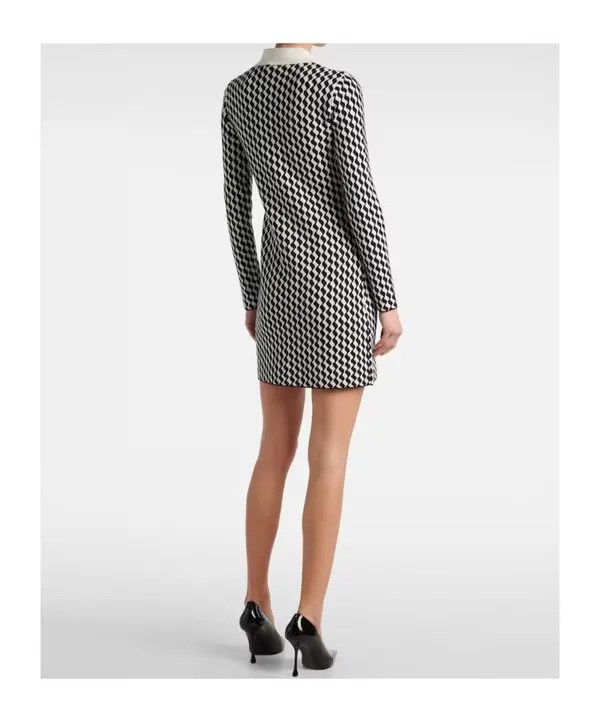 Rixo Button-up Mini Dress