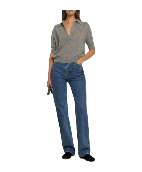 Khaite High-waisted Flare Jeans