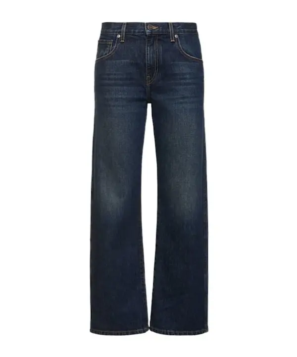 Khaite High-waisted Wide-leg Jeans