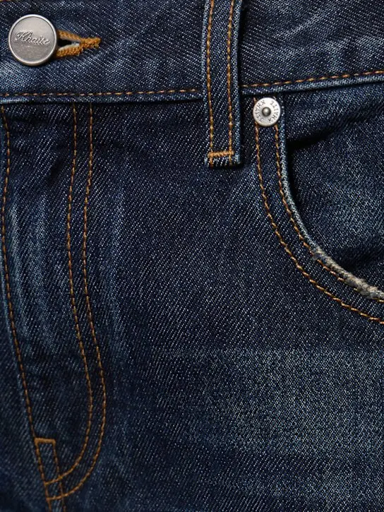 Khaite High-waisted Wide-leg Jeans