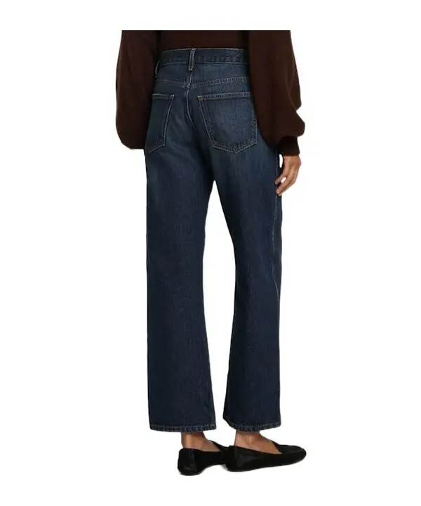 Khaite High-waisted Wide-leg Jeans