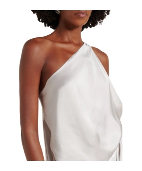 VIVIENNE WESTWOOD One-shoulder Draped Maxi Dress