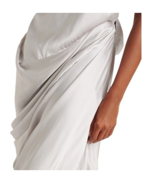 VIVIENNE WESTWOOD One-shoulder Draped Maxi Dress