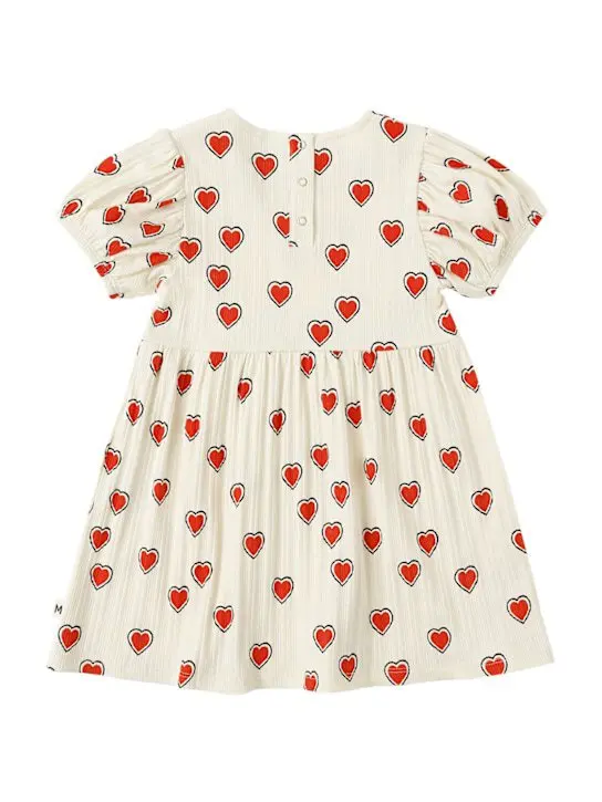 MINI RODINI Printed Heart Dress