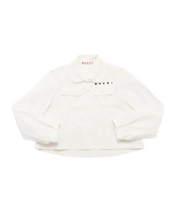 Marni Ruffled Detail Casual Top
