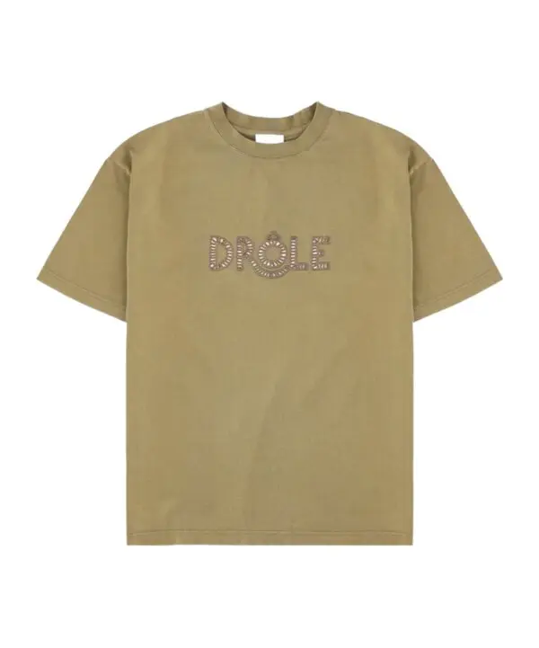 Drole De Monsieur Drôle De Logo Print T-shirt