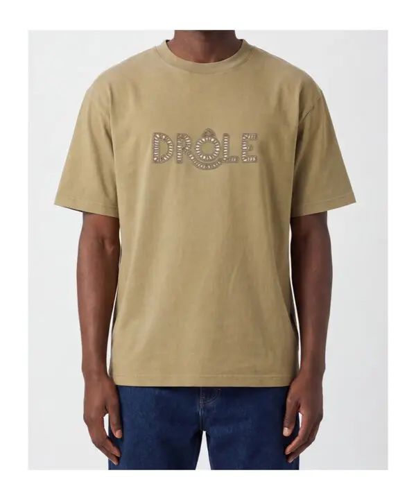 Drole De Monsieur Drôle De Logo Print T-shirt