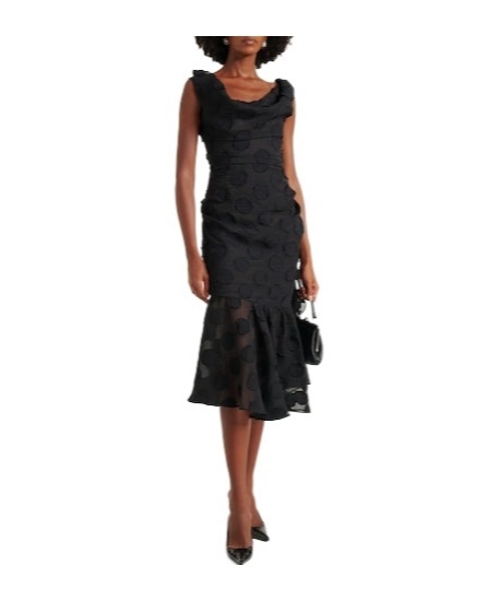 VIVIENNE WESTWOOD Polka Dot Midi Dress