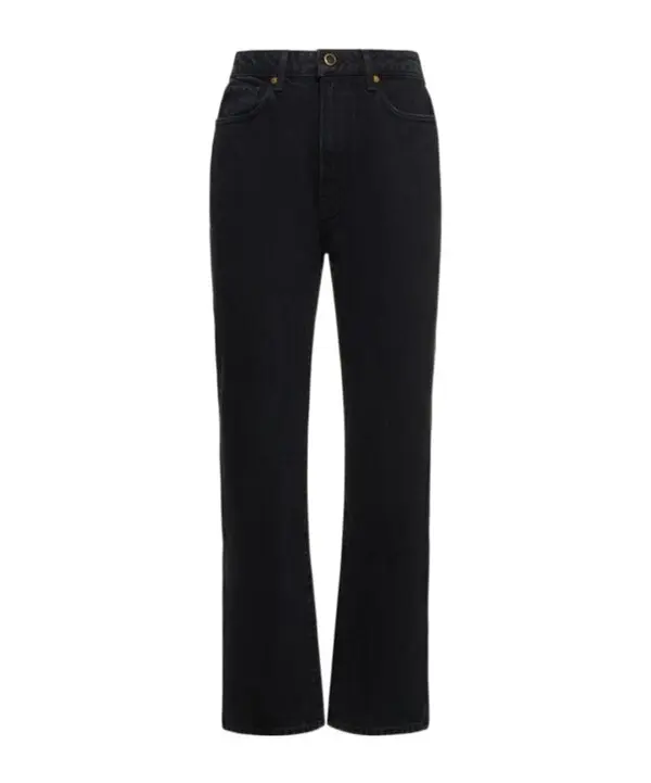 Khaite High-waisted Straight Jeans