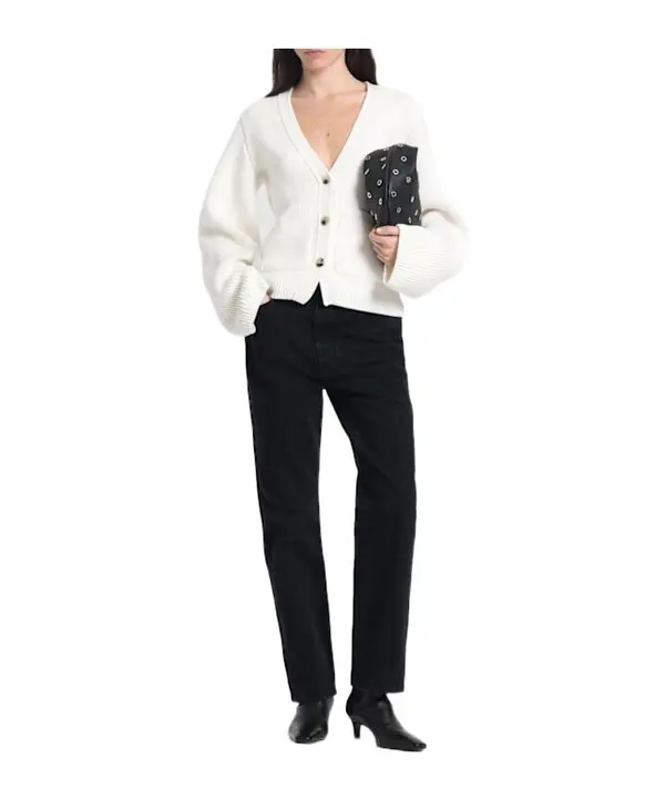 Khaite High-waisted Straight Jeans