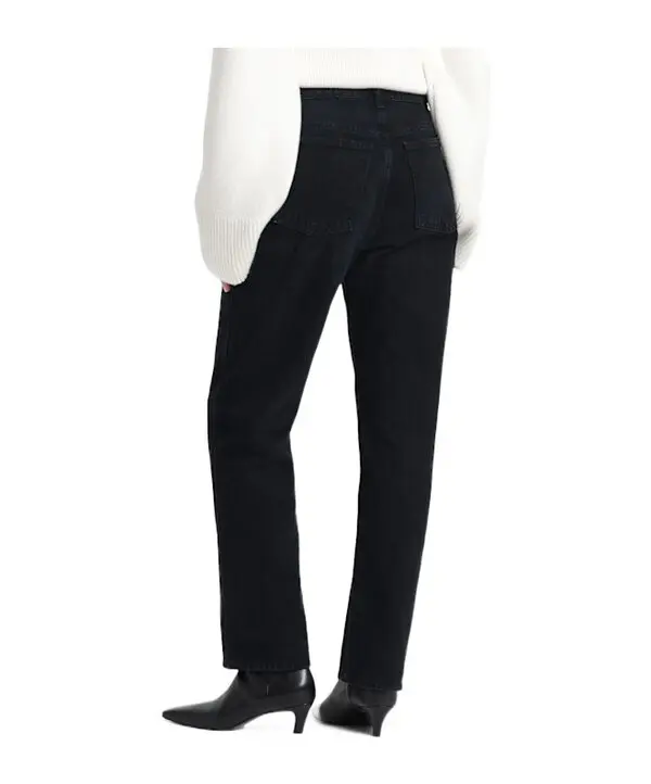 Khaite High-waisted Straight Jeans