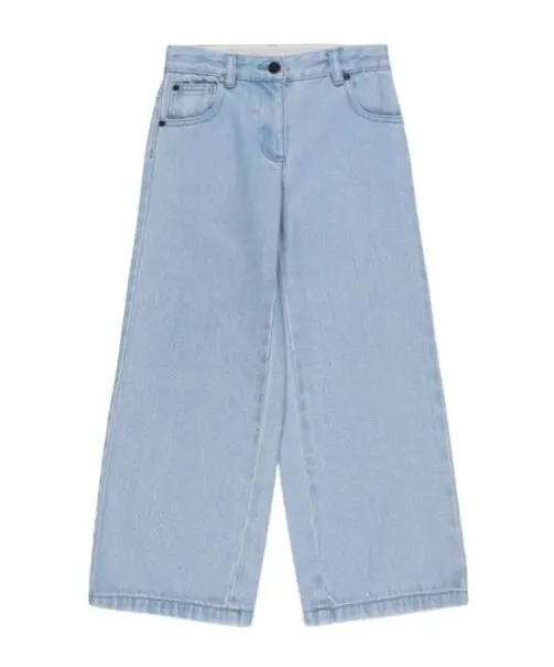 Stella McCartney Wide Leg Trousers With Graphic Detail