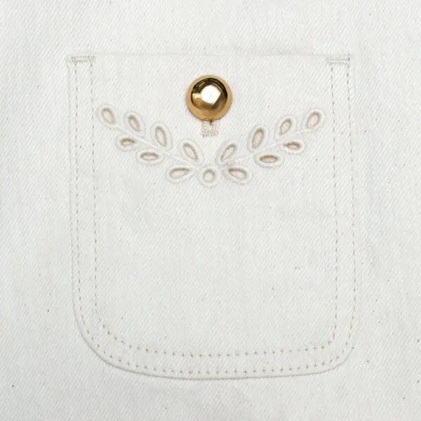 SELF-PORTRAIT Broderie Mini Skirt