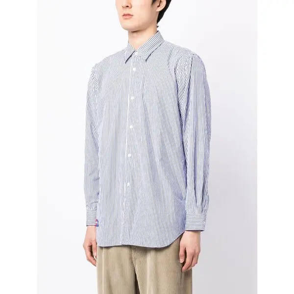 Play Comme Des Garcon Lapel Long-sleeved Shirt