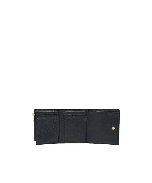 Armani Exchange Mini Wallet In Coated Fabric