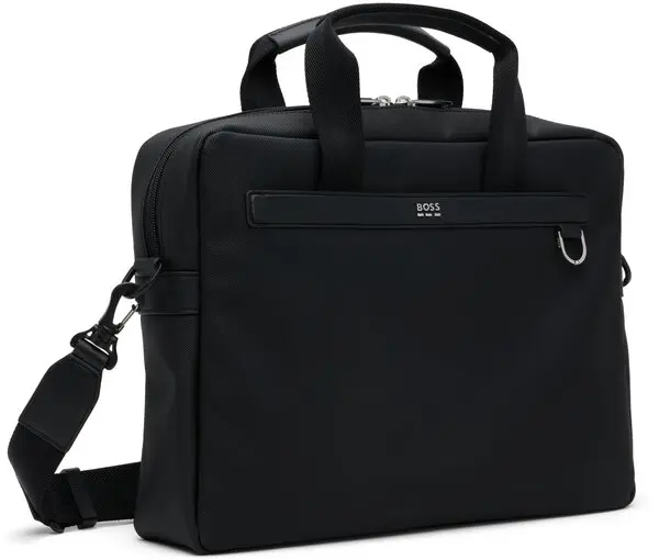 Hugo Boss Zipped Laptop Bag