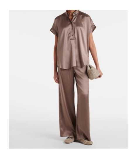 Brunello Cucinelli Silk-blend Shirt