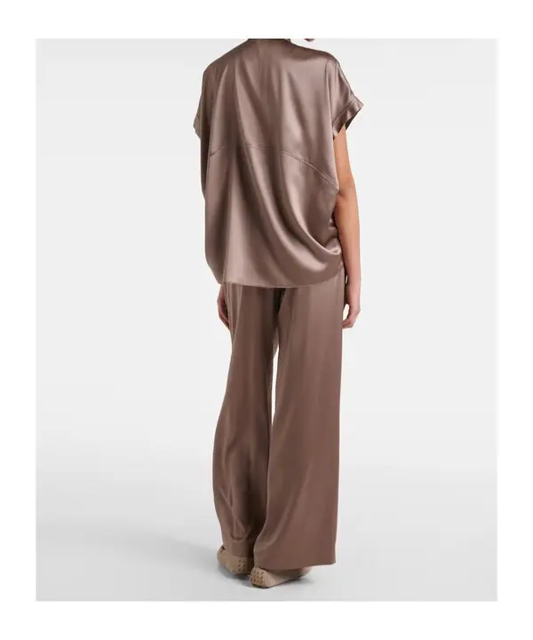 Brunello Cucinelli Silk-blend Shirt