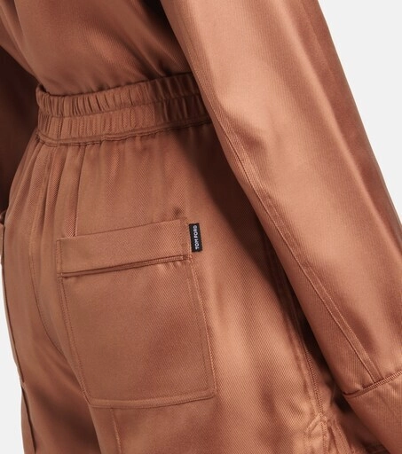 TOM FORD Silk Twill Shorts