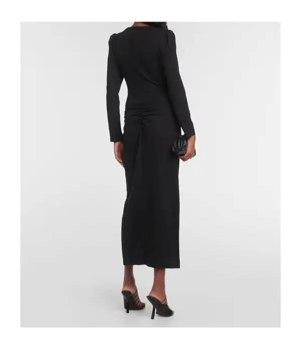 Diane Von Furstenberg Hughie Jersey Midi Dress