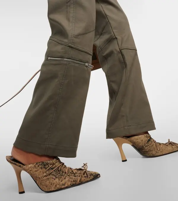 DION LEE Diagonal Cloth Casual Pants