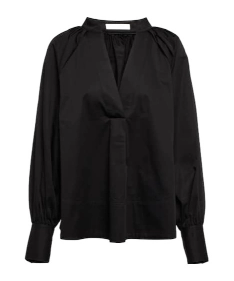 Co V-neck Shirt - Black