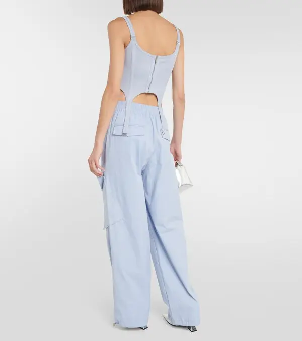 DION LEE Plain Knit Bra