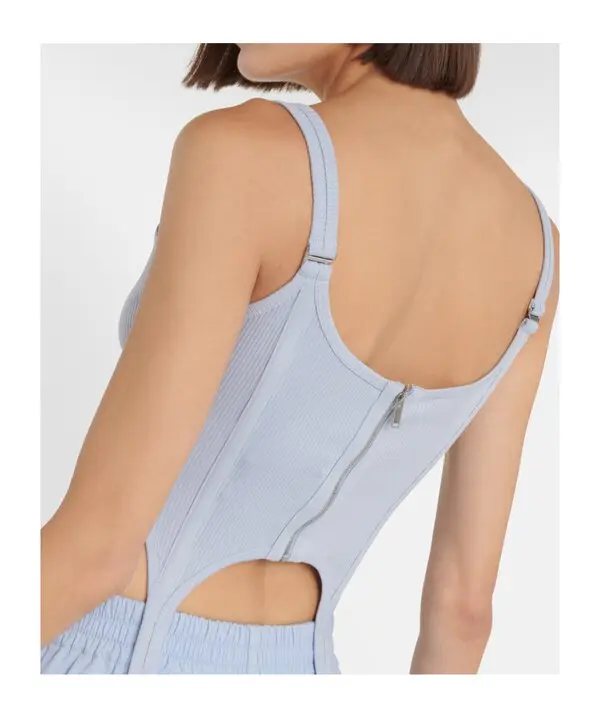 DION LEE Plain Knit Bra