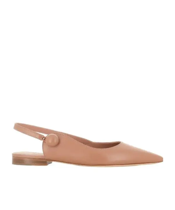 MALONE SOULIERS Palmer Ballerina Shoes - Nude