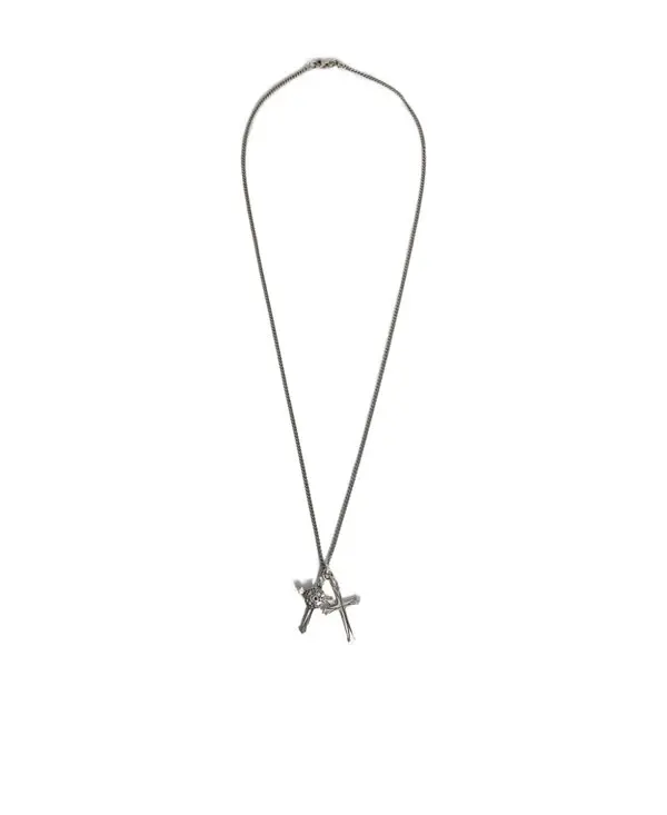 Emanuele Bicocchi Cross Pendant Necklace