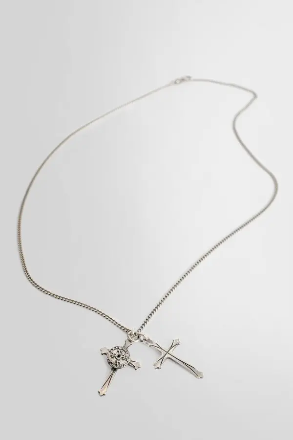 Emanuele Bicocchi Cross Pendant Necklace
