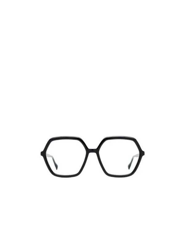 Mykita Neela Hexagonal Frame Eyeglasses - Black