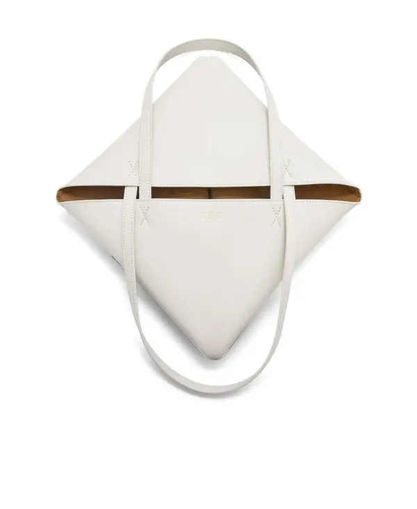 Loewe Puzzle Fold Tote In Shiny Calfskin